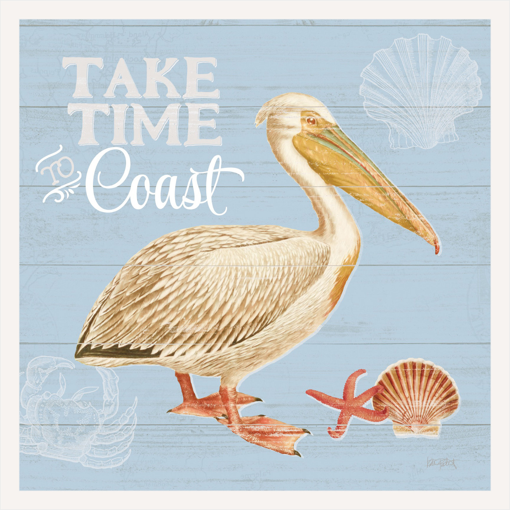 Highland Dunes Bayside I Framed On Poster Paper Print | Wayfair